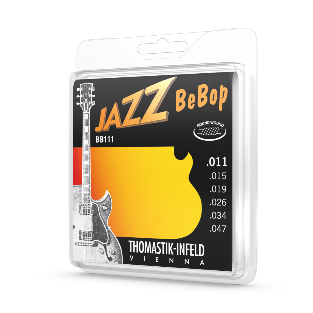 Thomastik-Infeld Jazz BeBop BB111 (11–47) Flatwound Guitar Strings ...