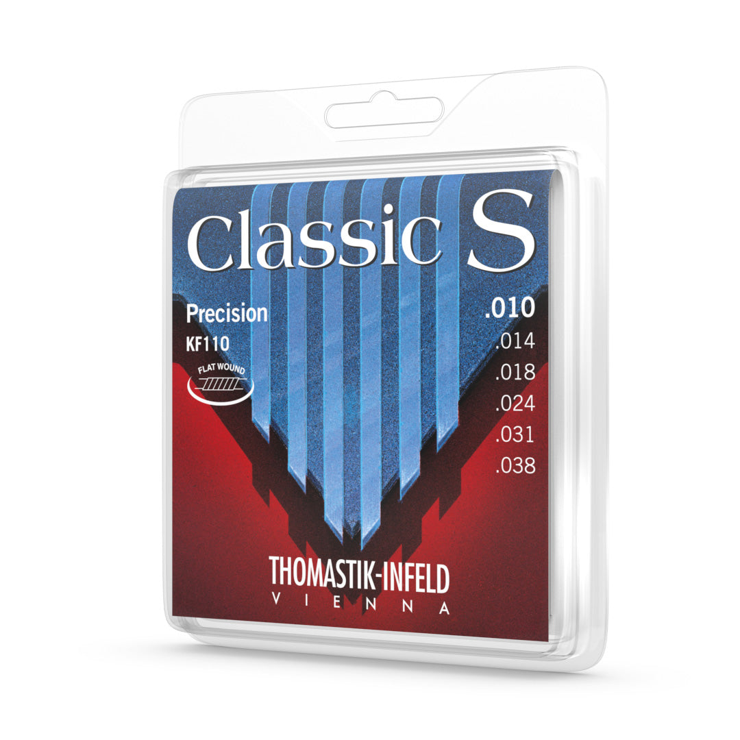 Thomastik-Infeld Classic S KF110 Soft Steel / Flat-Wound Acoustic Guit ...